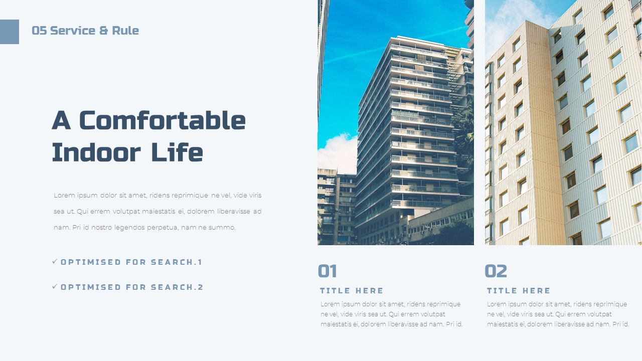 Apartment design in powerpoint