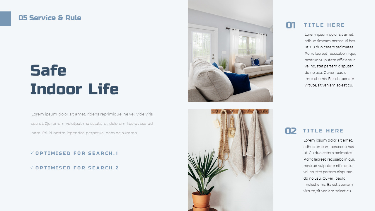 Apartment design in powerpoint