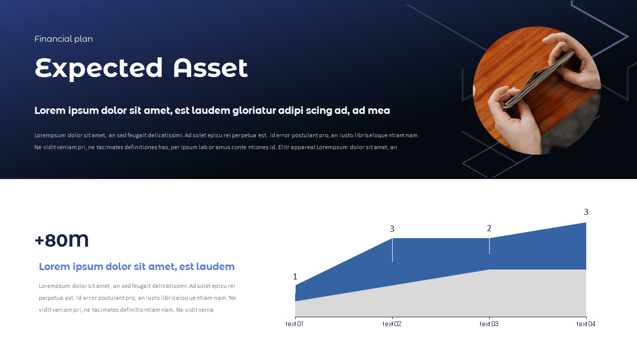 Financial Plan presentation slides ppt