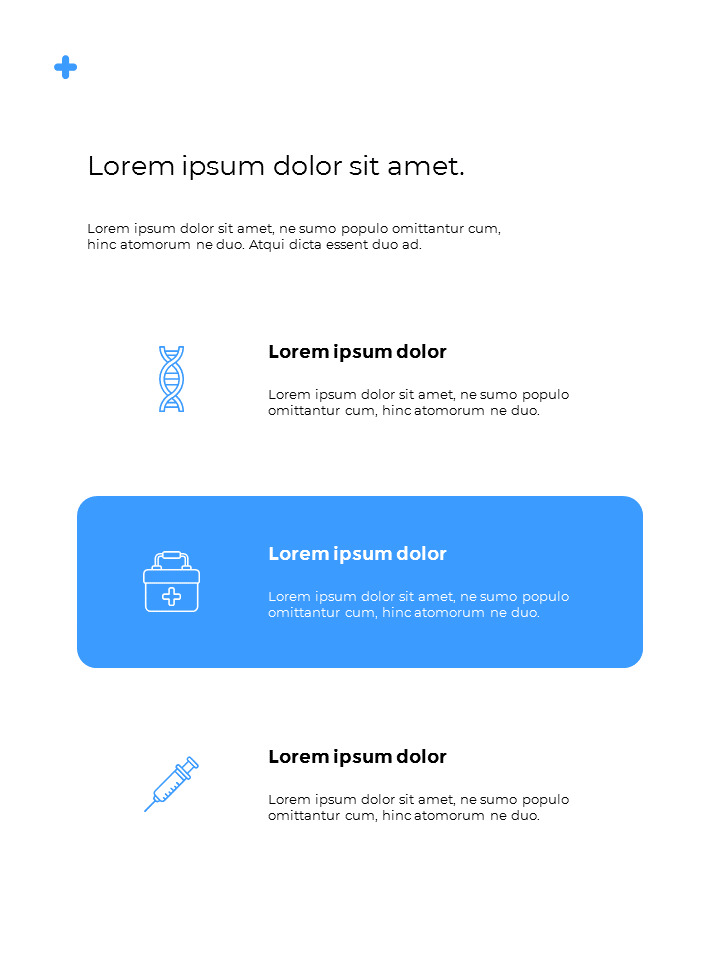 Medical Center Report Google Slides Presentation Templates