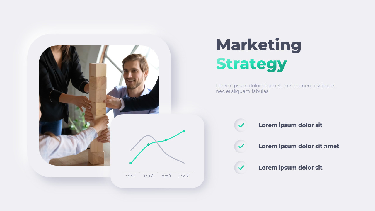 Neumorph Design Pitch Deck design template