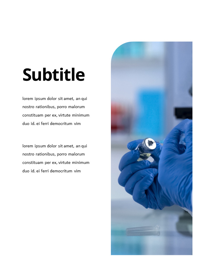 Scientific Research Simple Google Slides Templates