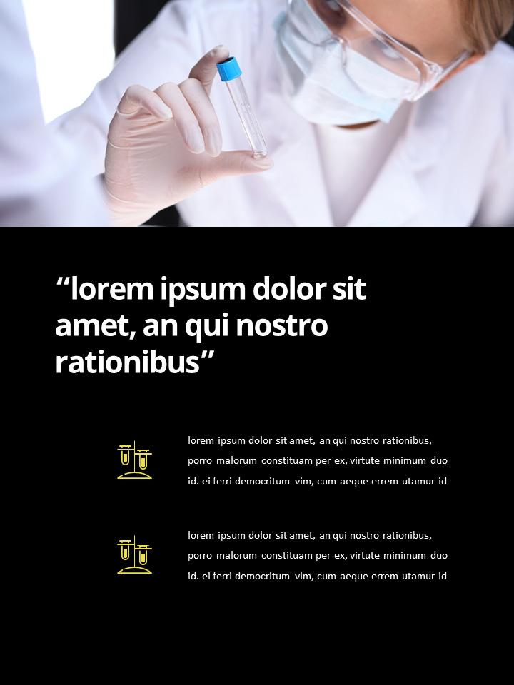 Scientific Research Simple Google Slides Templates