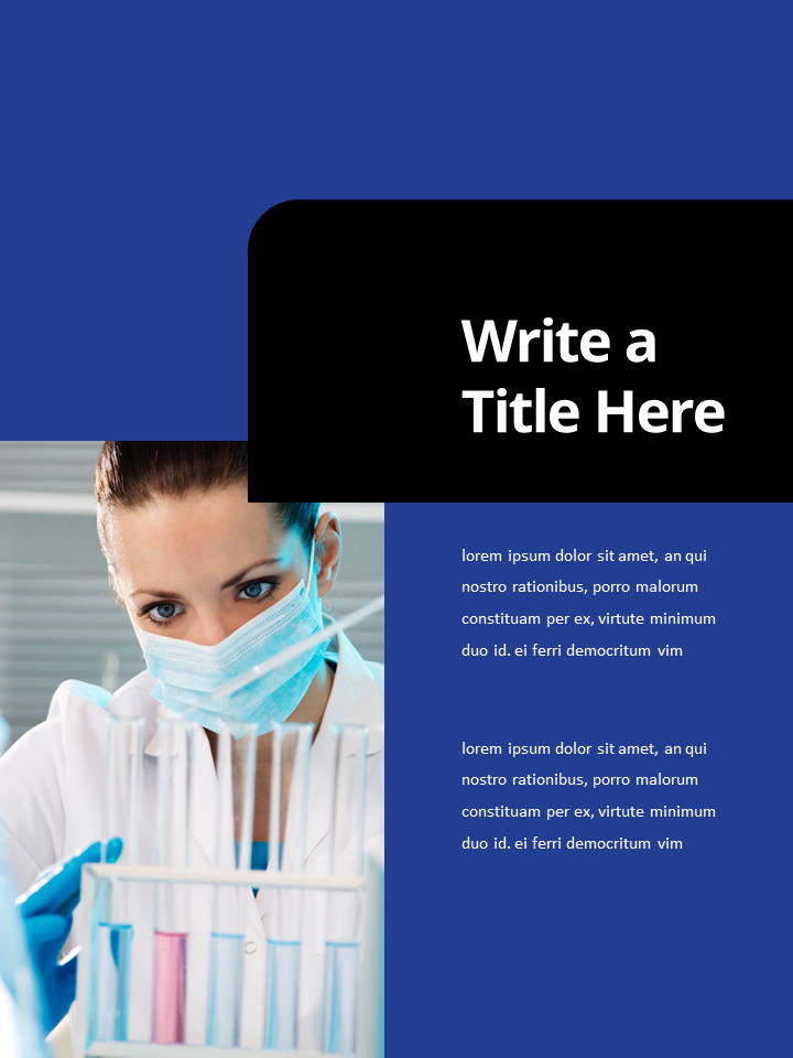 Scientific Research Simple Google Slides Templates