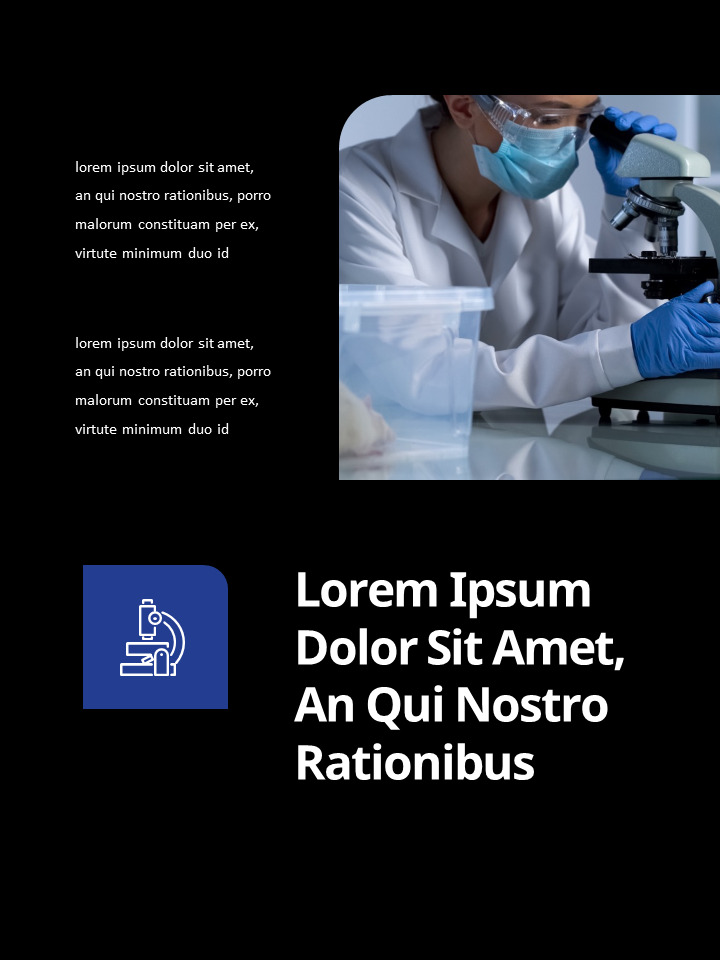 Scientific Research Simple Google Slides Templates