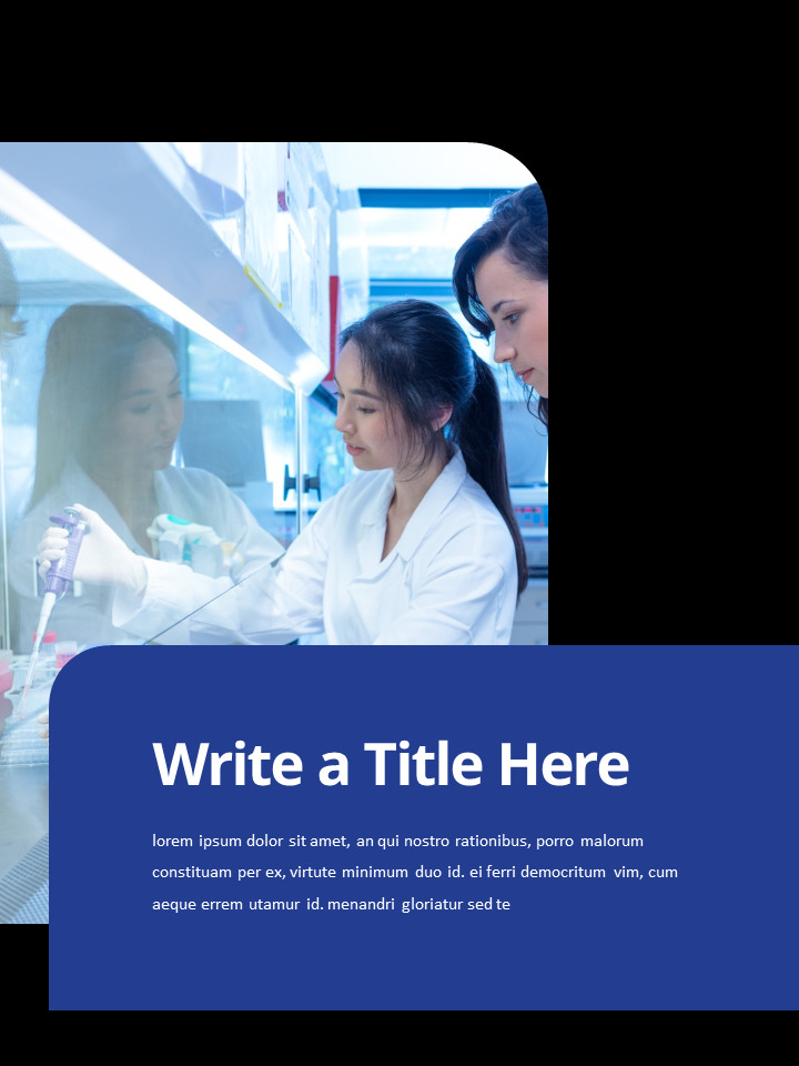 Scientific Research Simple Google Slides Templates