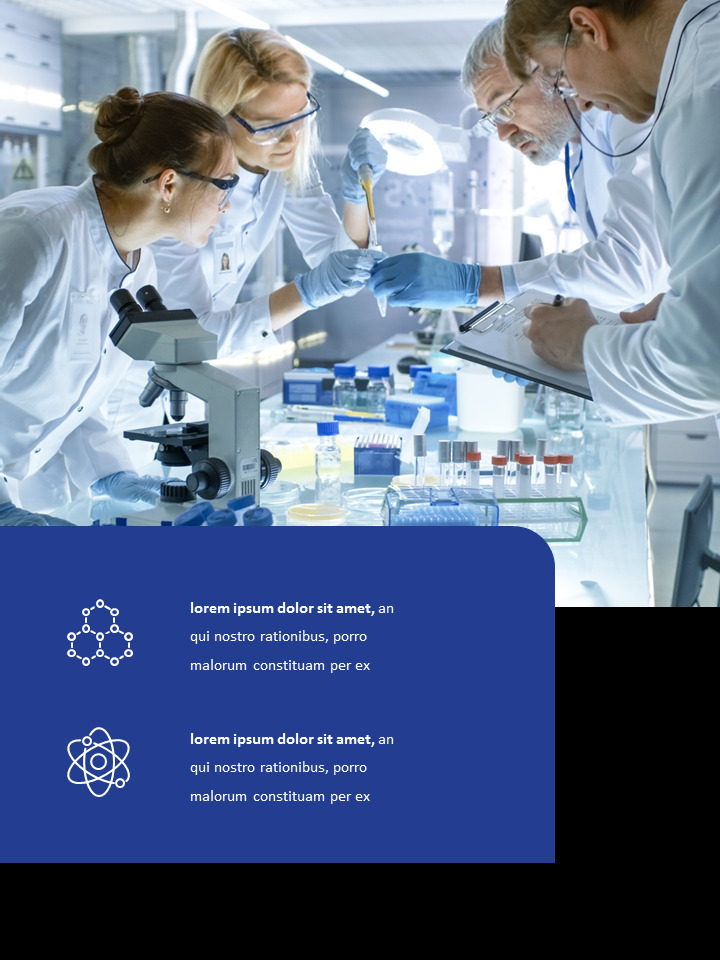 Scientific Research Simple Google Slides Templates