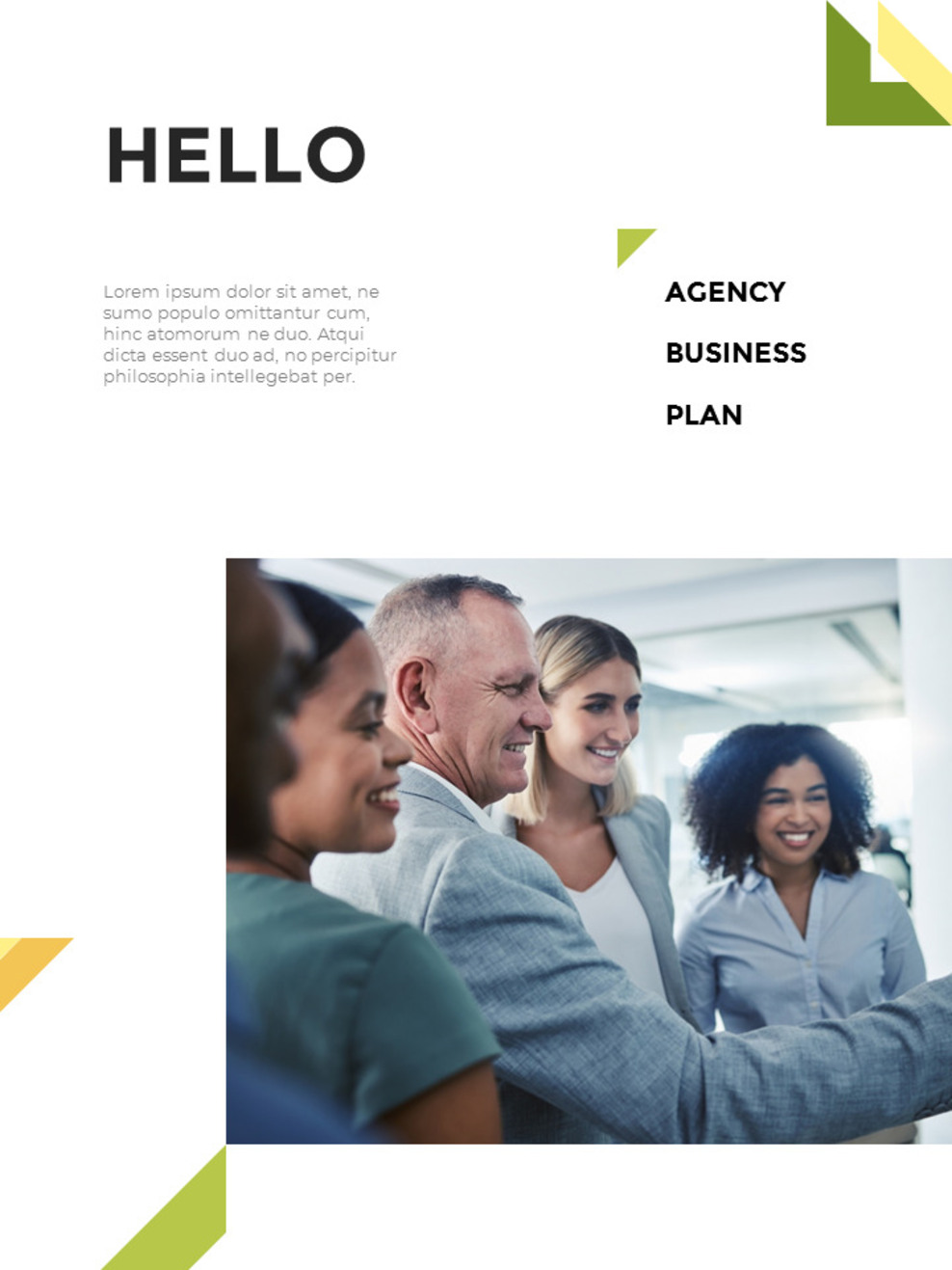 About Business Group Interactive PPT