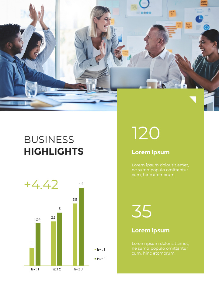 About Business Group Interactive PPT