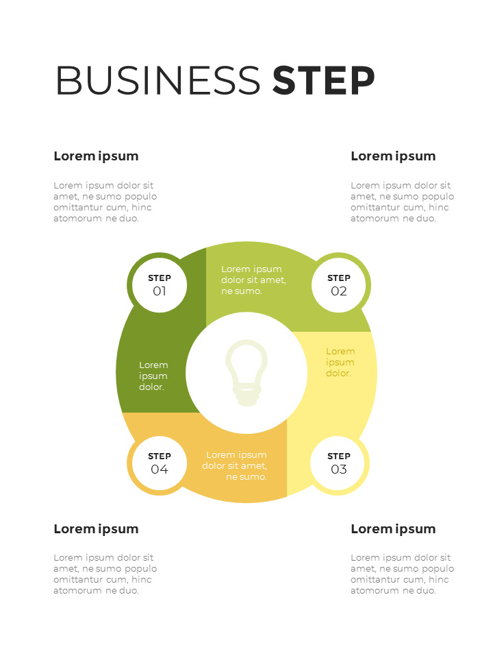 Business Group Introduction Interactive PPT Template