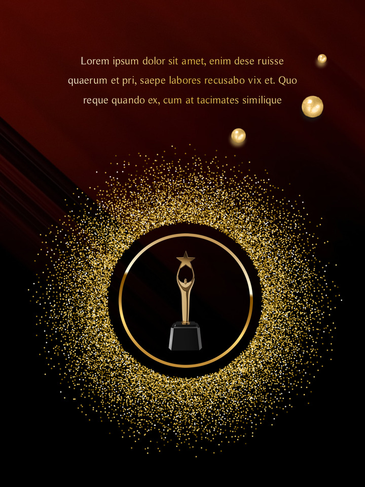 Best Awards elegant ppt templates