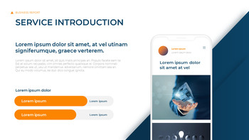 Business Report Modern PowerPoint