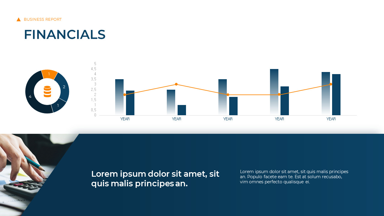 Business Report Modern PowerPoint