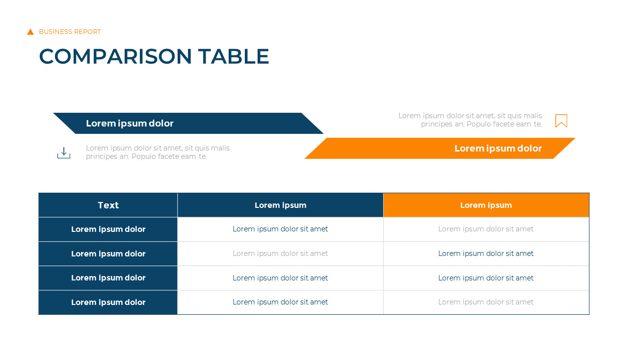 Business Report Modern PowerPoint