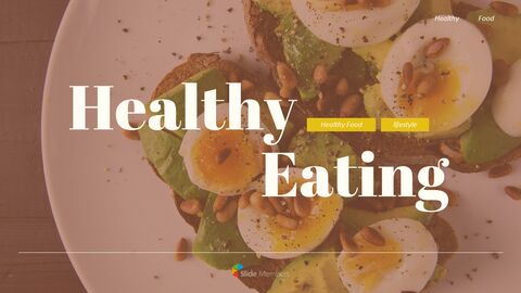 Healthy Eating google slides powerpoint|Business