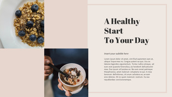 Healthy Eating google slides powerpoint|Business