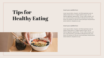 Healthy Eating google slides powerpoint|Business
