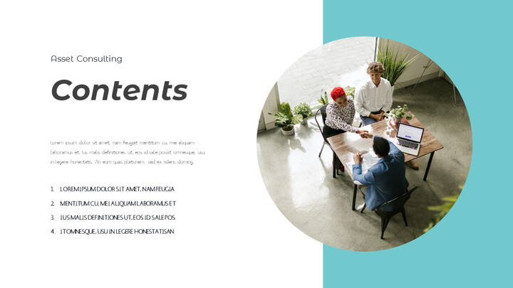 Free power point free template - Asset Consulting|PPT|Slides