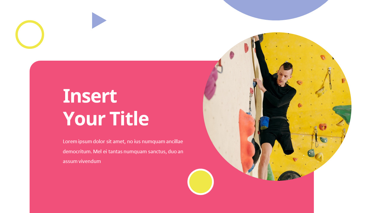Sport Climbing ppt templates google slides template|Lifestyle