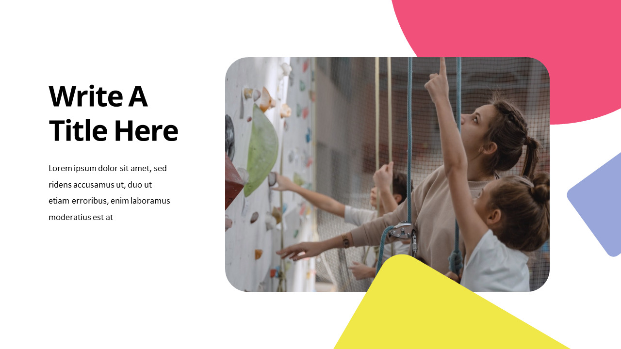 Sport Climbing ppt templates google slides template|Lifestyle