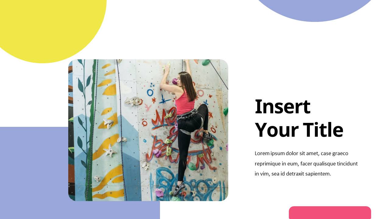 Sport Climbing ppt templates google slides template|Lifestyle