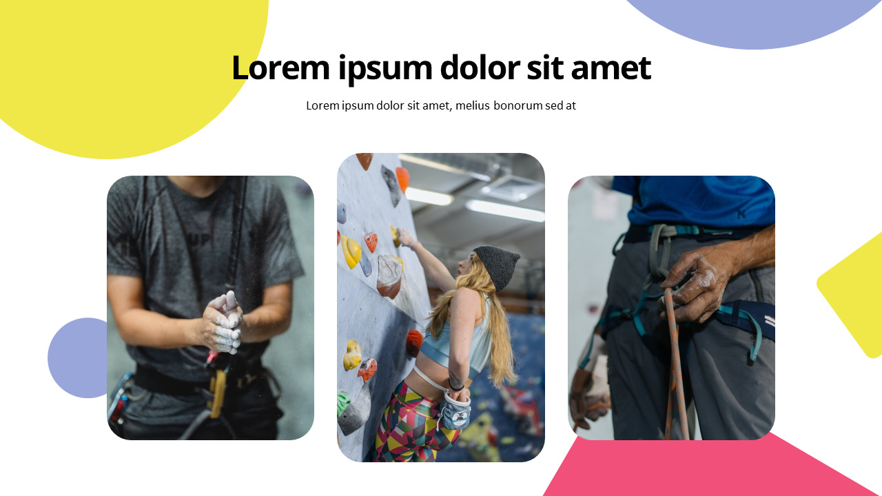 Sport Climbing ppt templates google slides template|Lifestyle