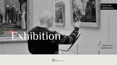 Exhibition school presentation template
