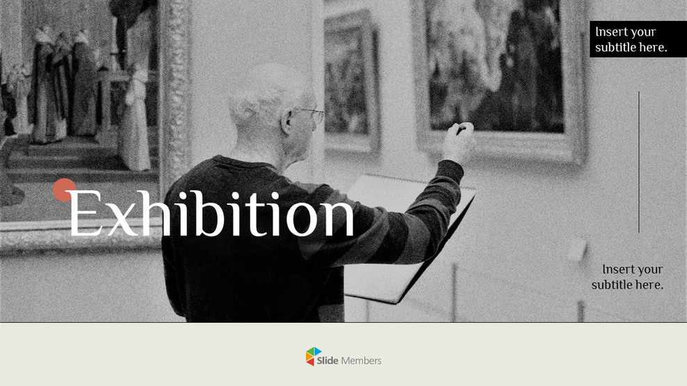 Exhibition school presentation template