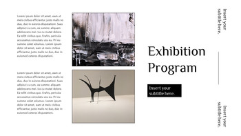 Exhibition school presentation template