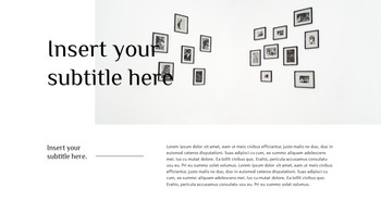 Exhibition school presentation template