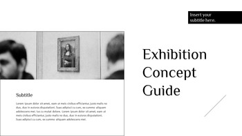 Exhibition school presentation template