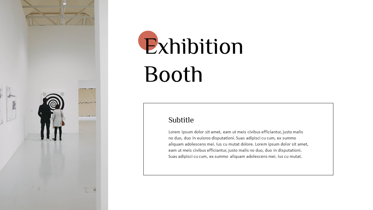 Exhibition school presentation template