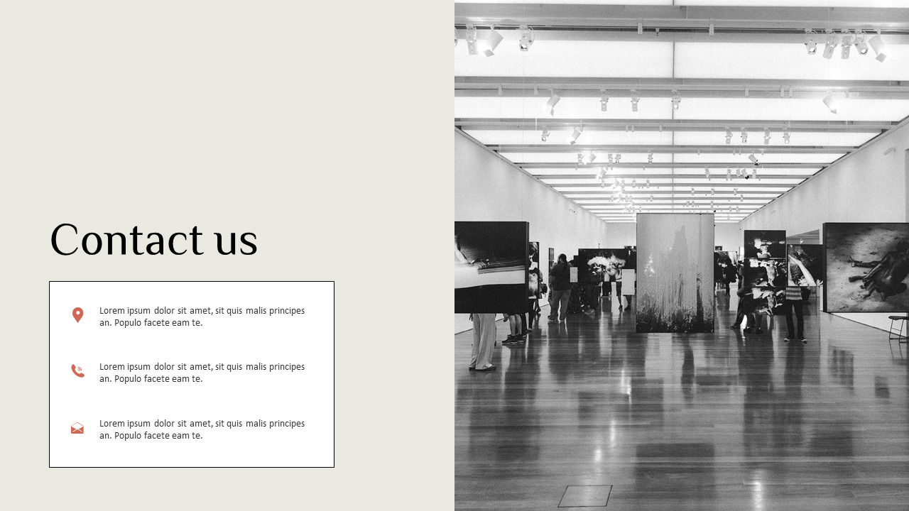 Exhibition school presentation template
