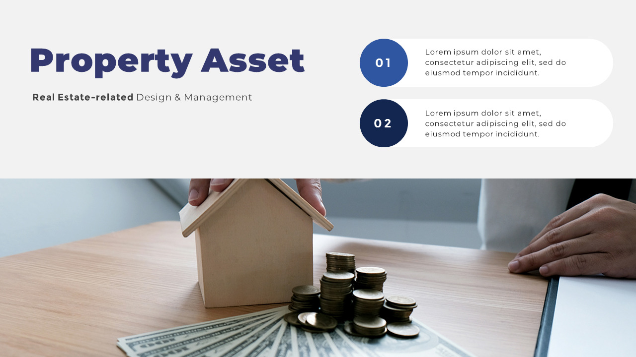 Personal Asset Management slide design