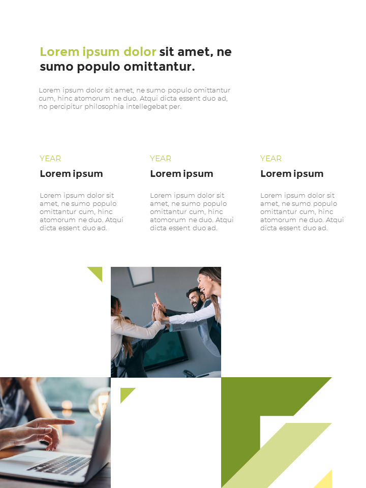 About Business Group Google Slides Themes