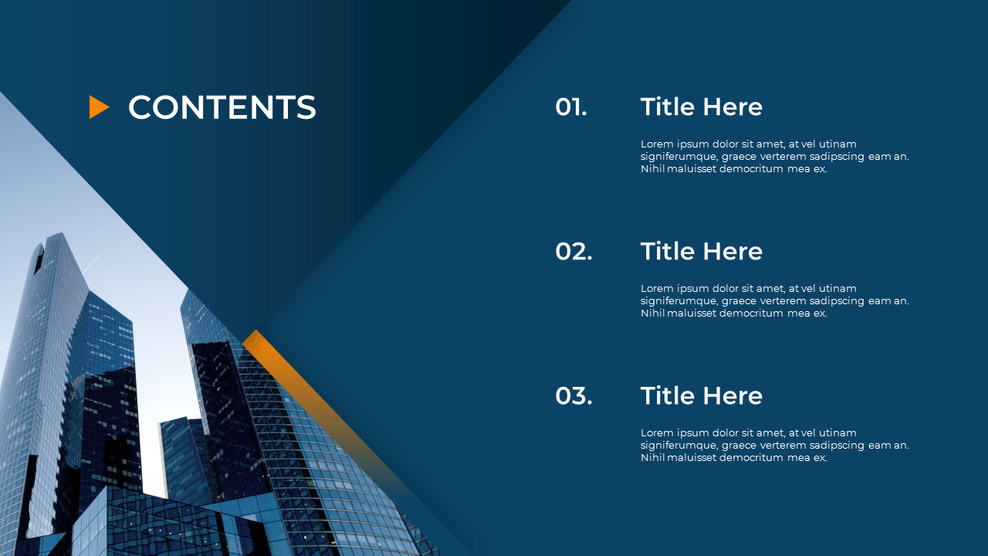 Business Report Modern template google slides business