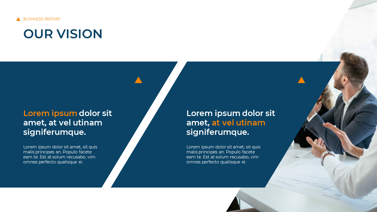 Business Report Modern template google slides business