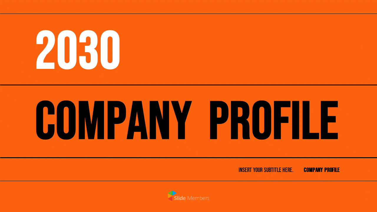 Company Profile model ppt presentation