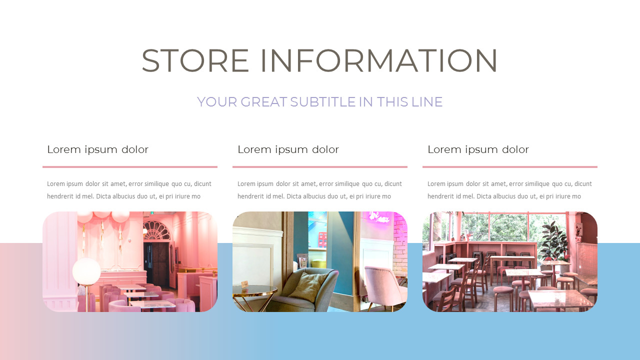 Dessert Cafe download ppt for presentation|Business|Templates