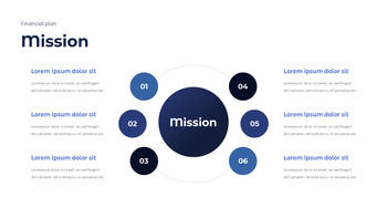 Financial Plan template design