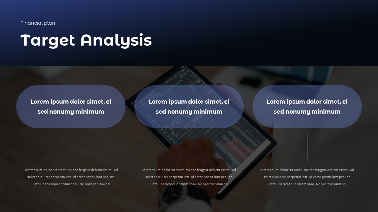 Financial Plan template design