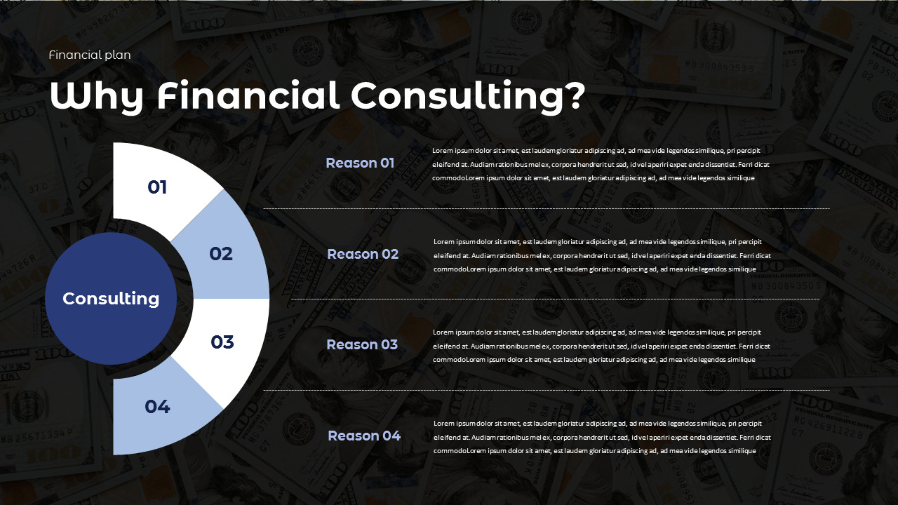 Financial Plan template design