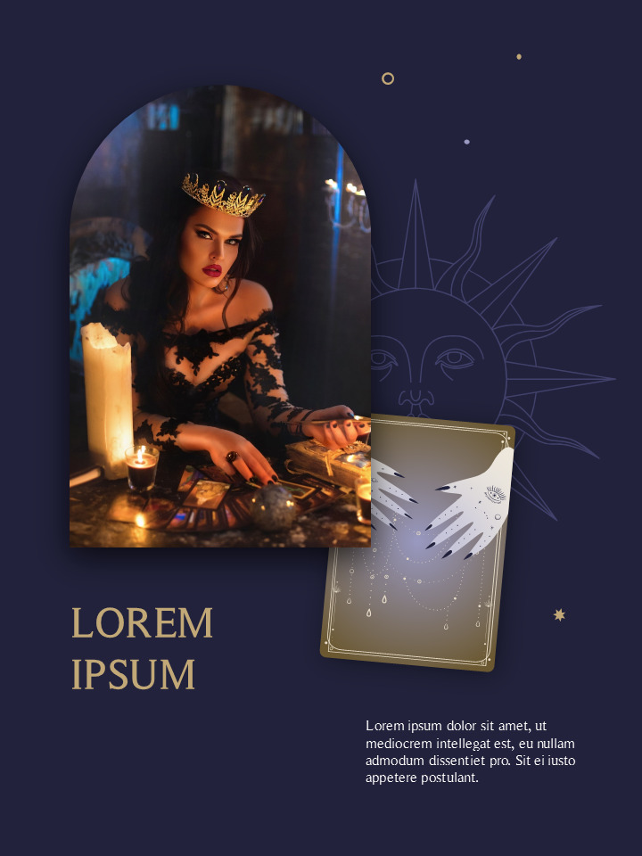 Tarot Theme Effective PowerPoint Presentations