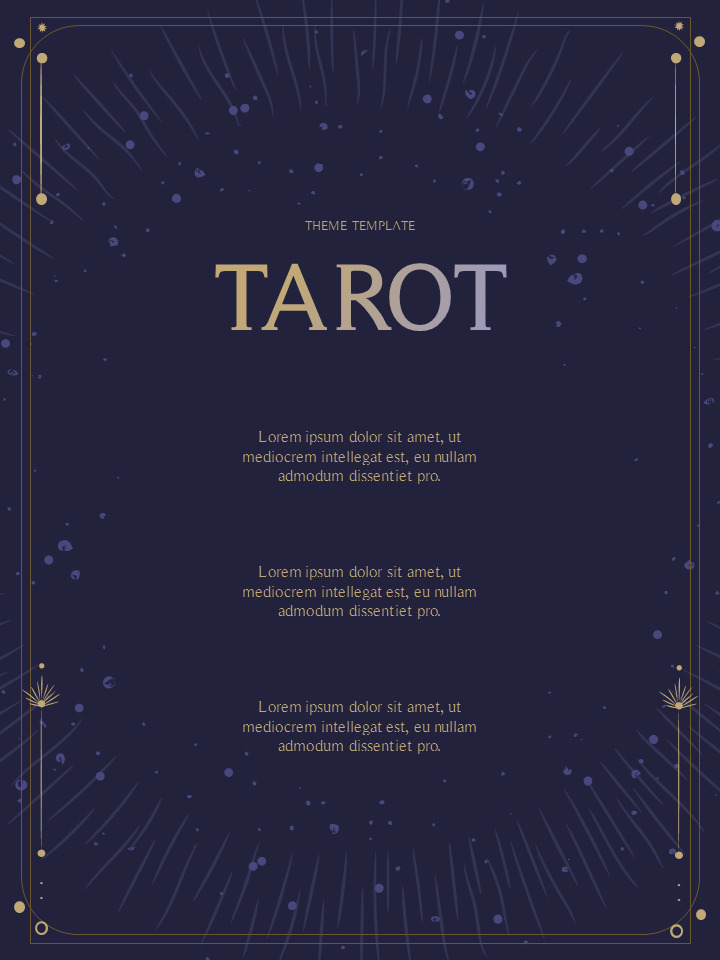 Tarot Theme Effective PowerPoint Presentations
