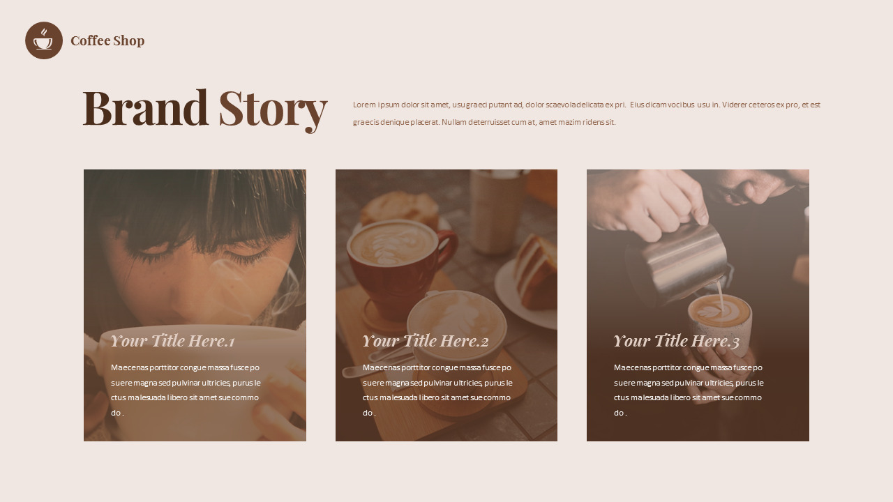 A Proposal to Enter Coffee Shop PowerPoint Format