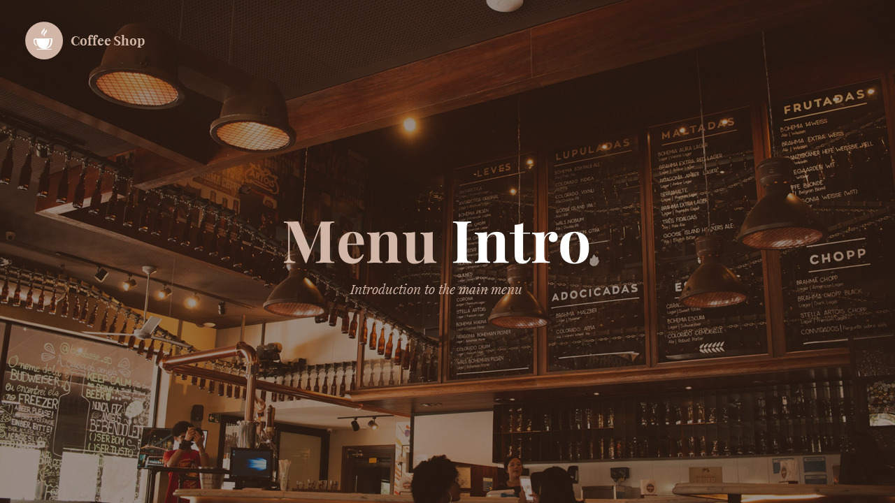 A Proposal to Enter Coffee Shop PowerPoint Format