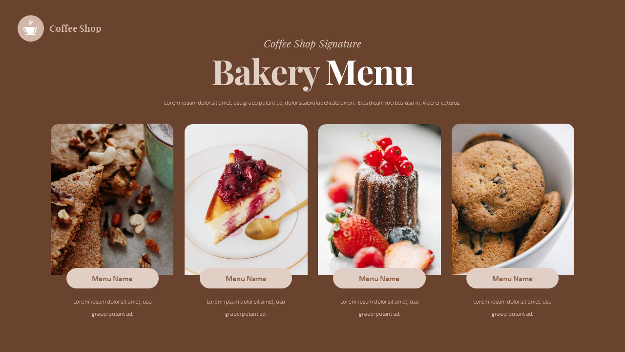 A Proposal to Enter Coffee Shop PowerPoint Format