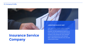 Insurance Service ppt templates google slides template