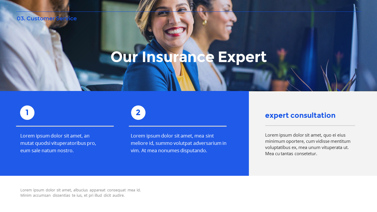 Insurance Service ppt templates google slides template