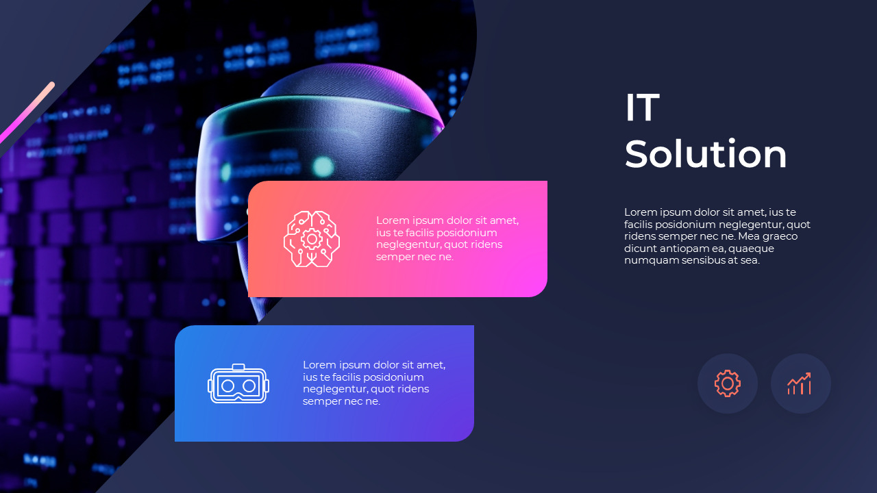 Perspective Technology presentation template ppt powerpoint